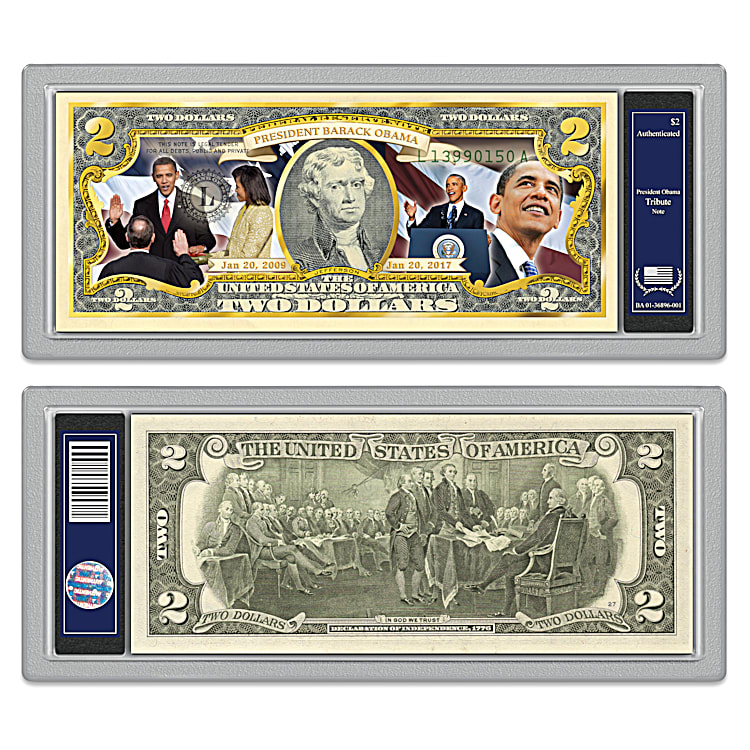 on the 2 dollar bill