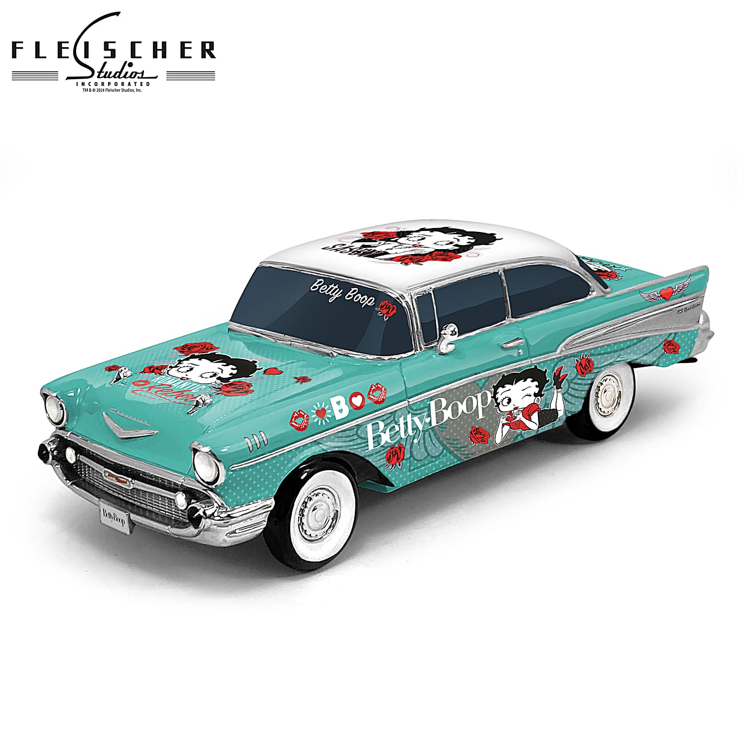Betty Boop Classic Curves 1957 Chevrolet Bel Air 1:18-Scale Betty Boop Classic Curves 1957 Chevrolet Bel Air 1:18-Scale