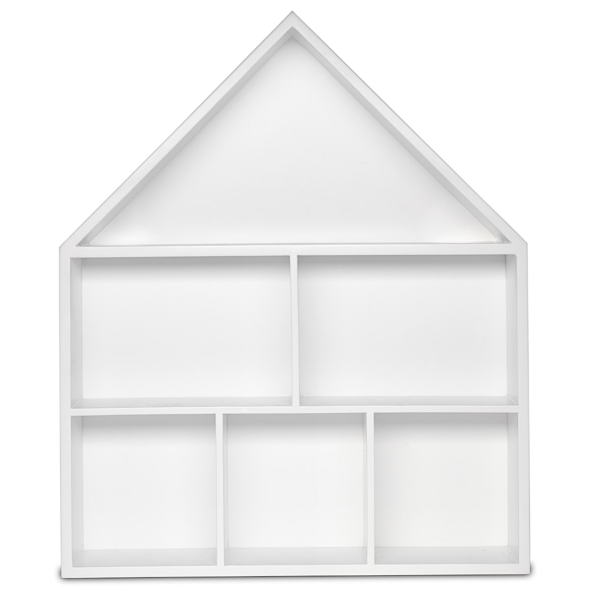 Precious Moments Wooden House Figurine Display Accessory