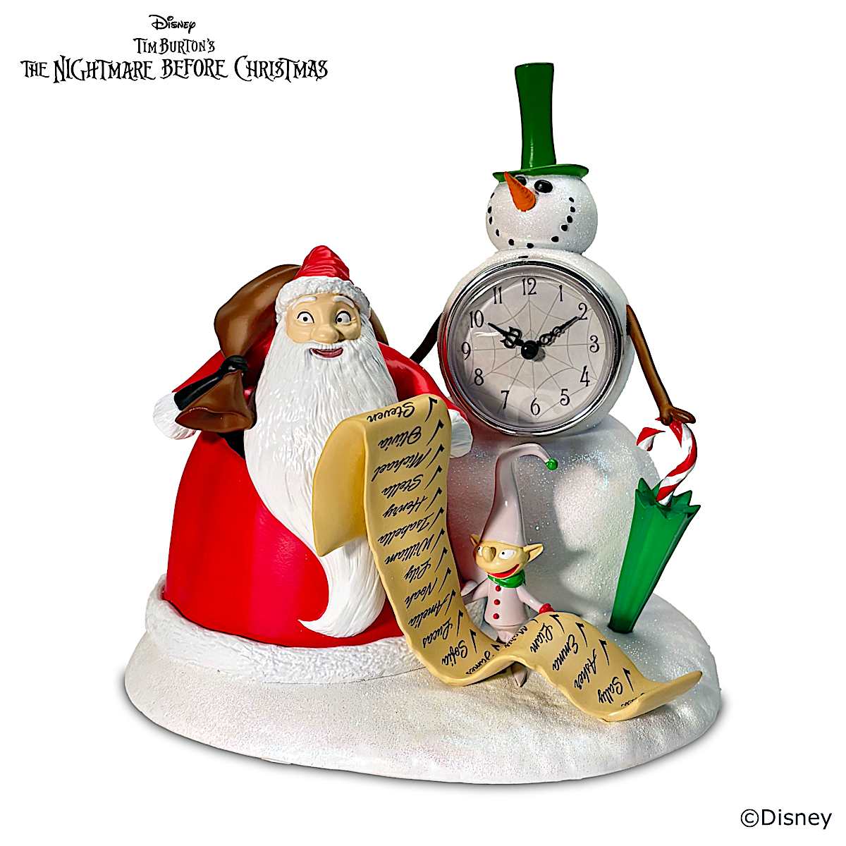 Disney Tim Burton’s The Nightmare Before Christmas Hand-Painted ...