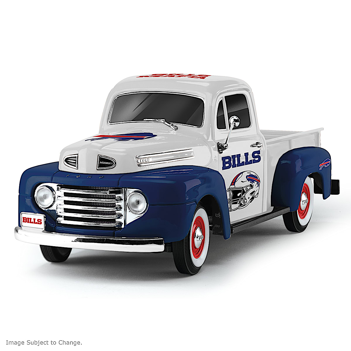 Buffalo Bills 1:18-Scale 1948 Ford NFL Pickup Truck Sculpture With Team ...