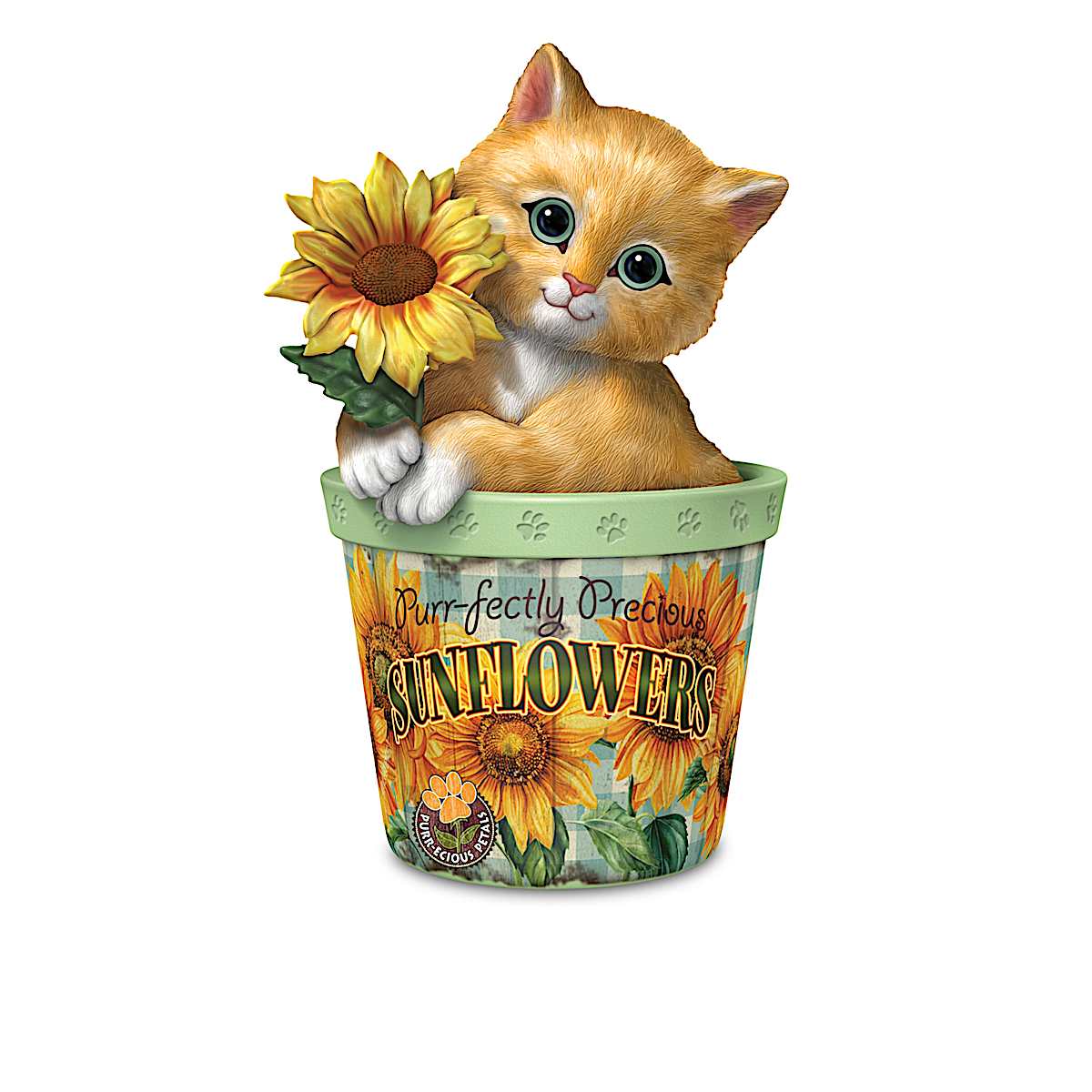 Purr-ecious Petals Kitty Figurine Collection Inspired By The Art Of ...