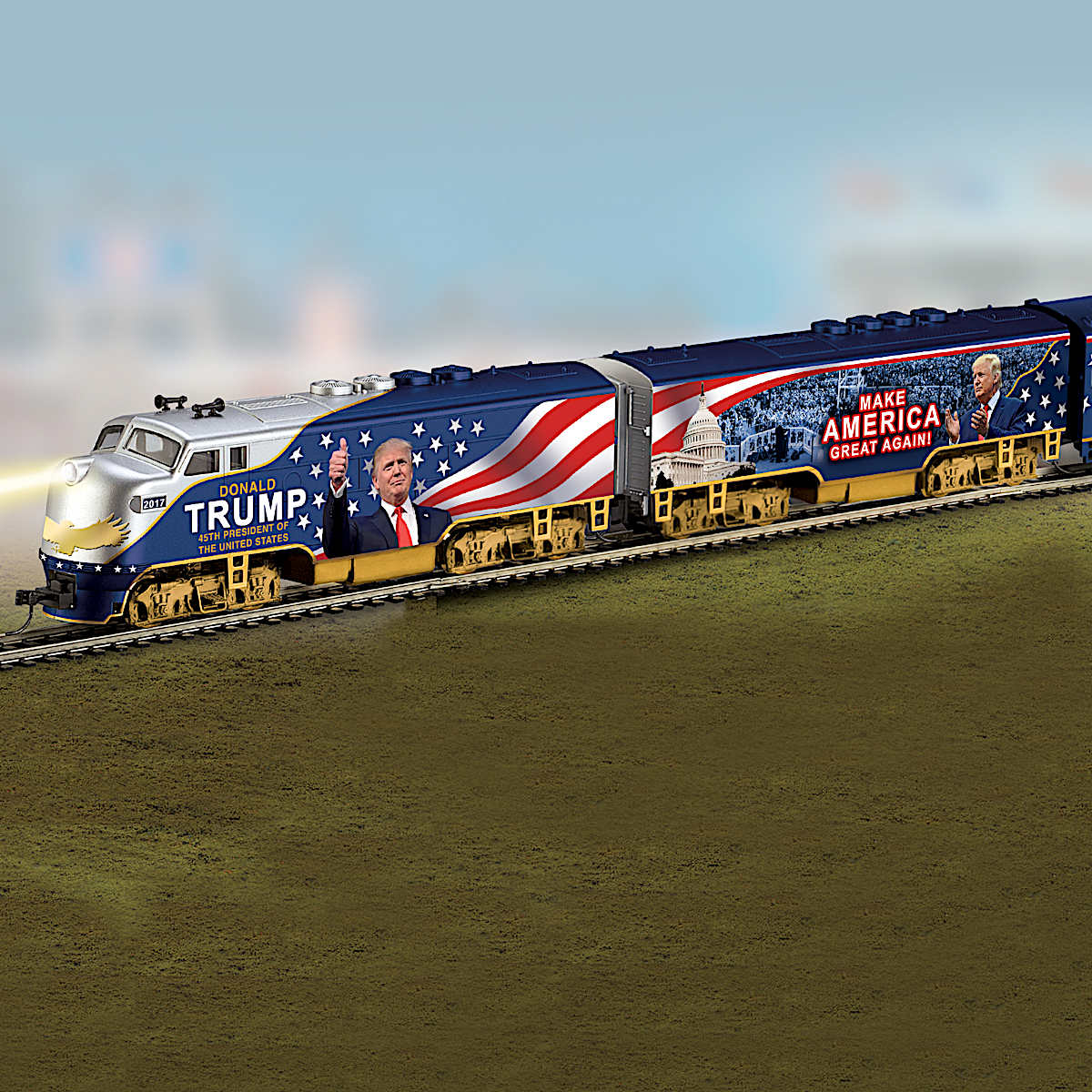 Donald Trump Express Electric Train Collection