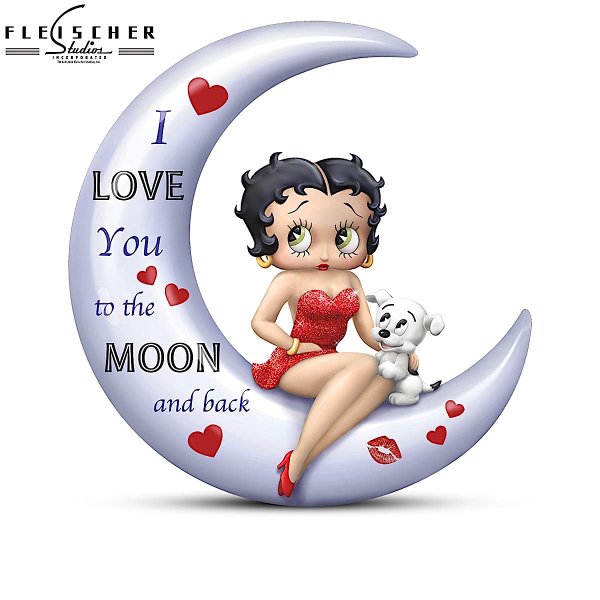Out Of This World Betty Boop Figurines Hand-Painted With Metallic Paint ...