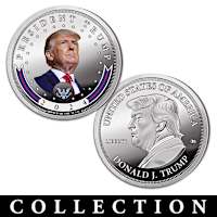 Donald Trump 2026 Silver Coin Collection – 47th President Tribute