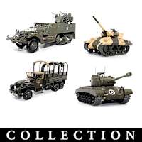 WWII Era Military 1:43-Scale Diecast Vehicle Collection Featuring A M10 ...