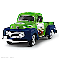 Seattle Seahawks 1:18-Scale 1948 Ford NFL Pickup Truck Sculpture With A ...