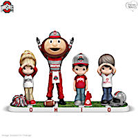 Ohio State University Buckeyes Figurine Featuring Mascot Brutus ...