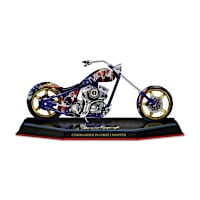 President Trump Chopper Sculpture With Red, White & Blue Graphics & Is ...