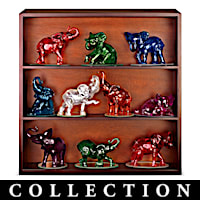 Elephant Figurines – The Hamilton Collection
